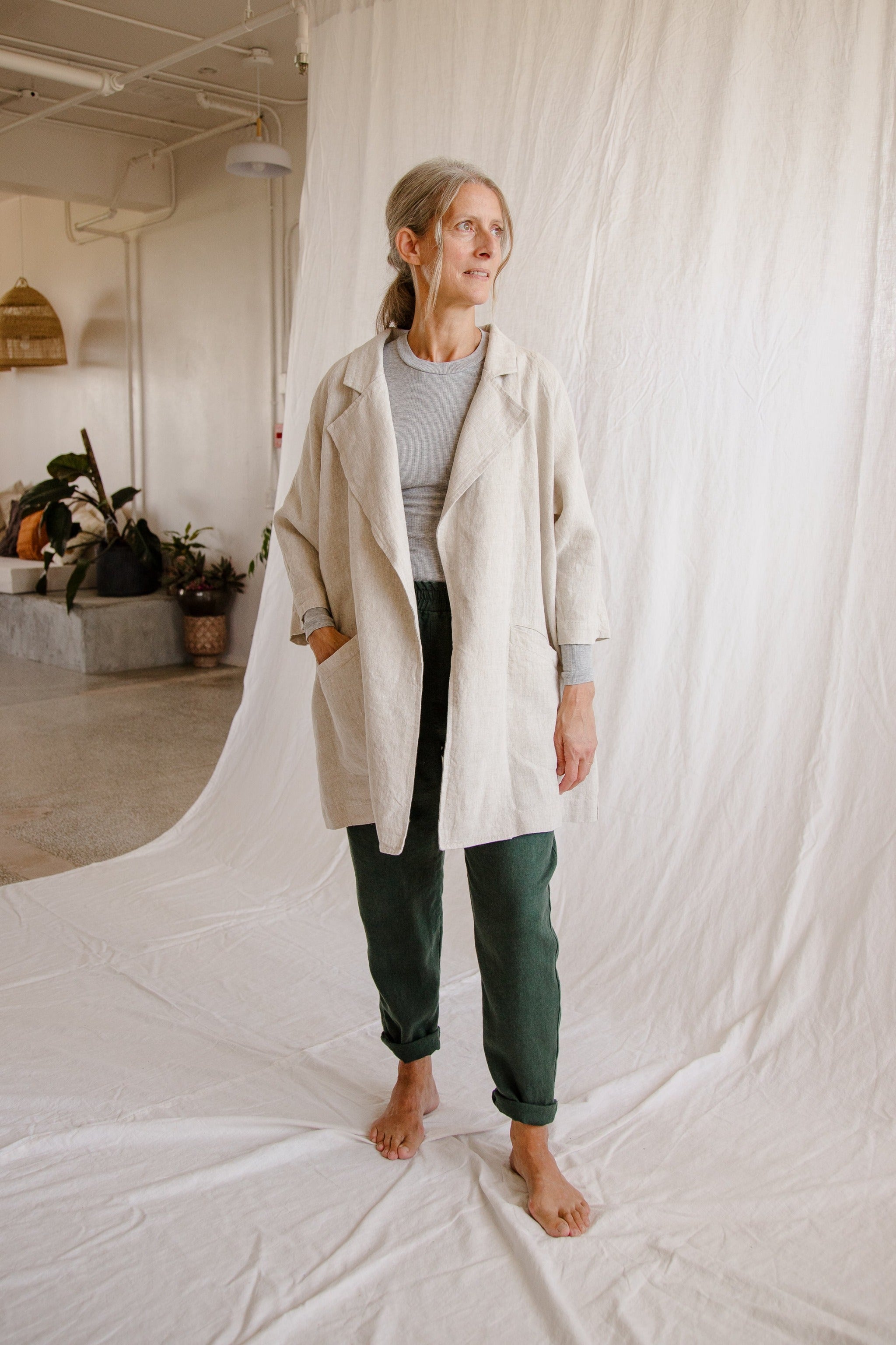 Women's Linen Pant Suits | Cedar & Vine